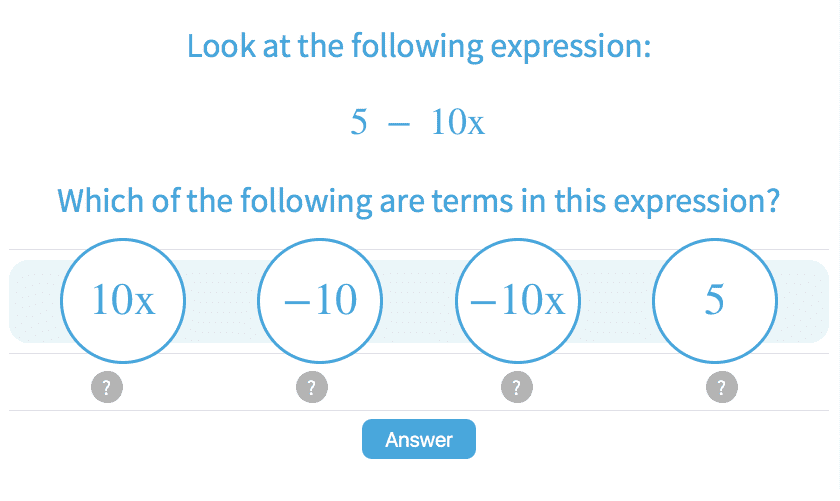 Grade 8 - Practice with Math Games